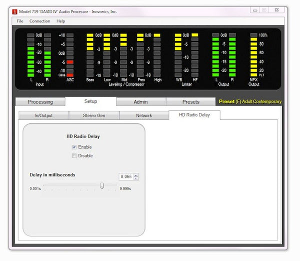 Inovonics 719-01 DAVID IV HD Radio Delay Board | 305broadcast