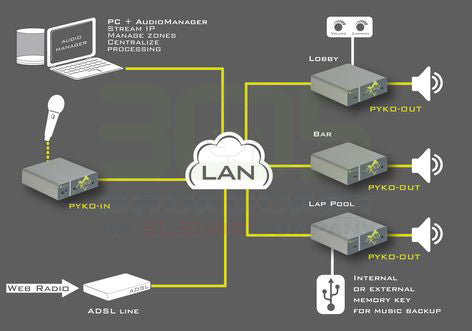 Digigram PYKO-OUT Stereo IP Audio Decoder | 305broadcast