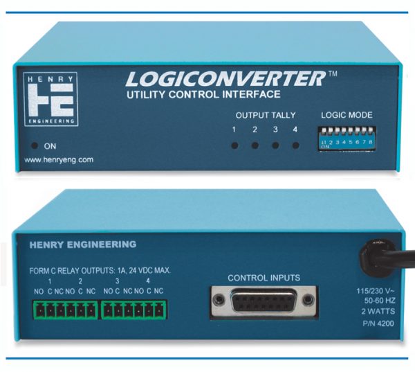 Henry Engineering LOGICONVERTER™ - UTILITY CONTROL LOGIC INTERFACE | 305broadcast
