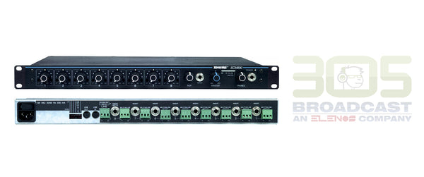 Shure, 8 Instrument Condenser Microphone, Black (SCM800) | 305broadcast